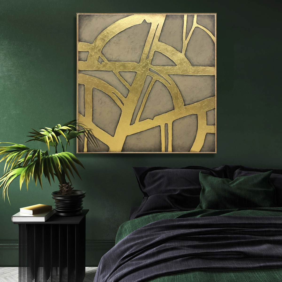 Best gold painting ideas for interior wall art – Trendgallery.art