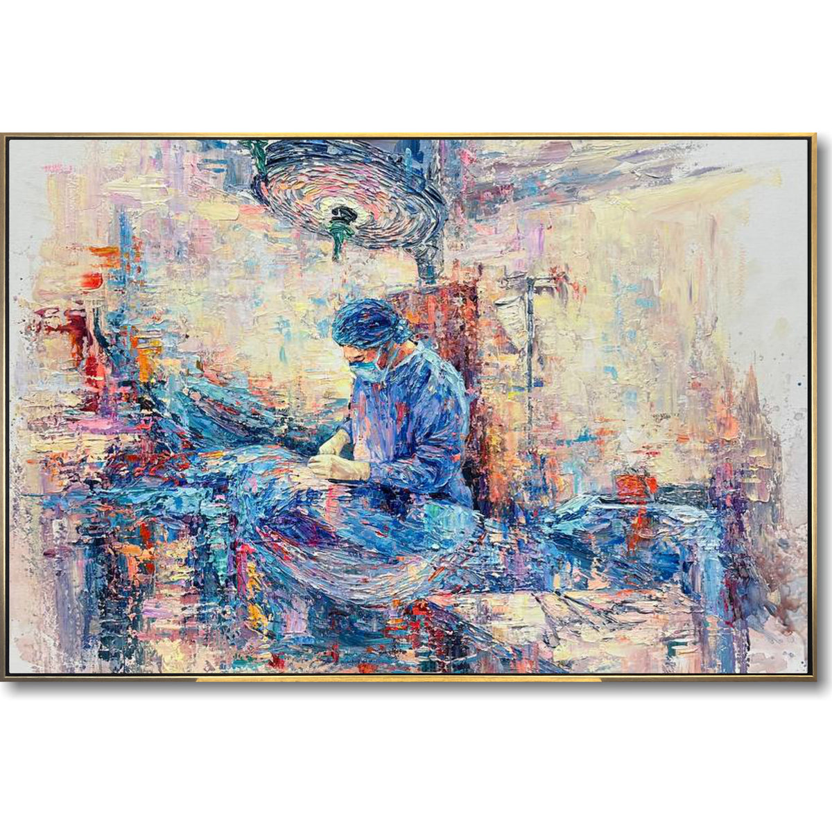 Abstract Surgeon During Operation Paintings on Canvas Extreamly Unique ...