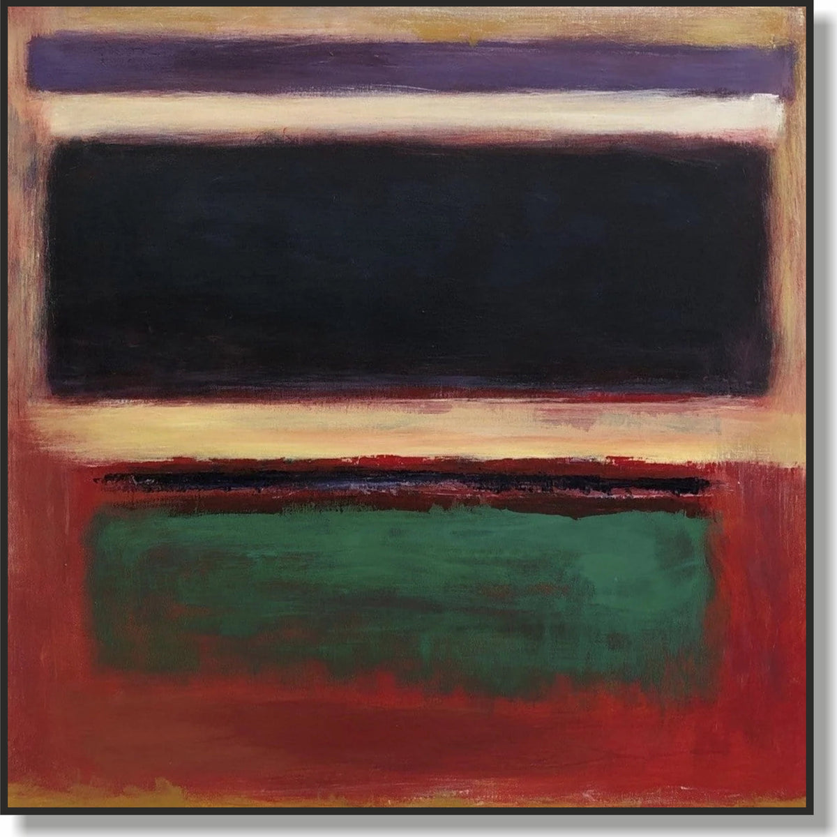Mark Rothko style paintings INSPIRATIONAL COLORS – Trendgallery.art