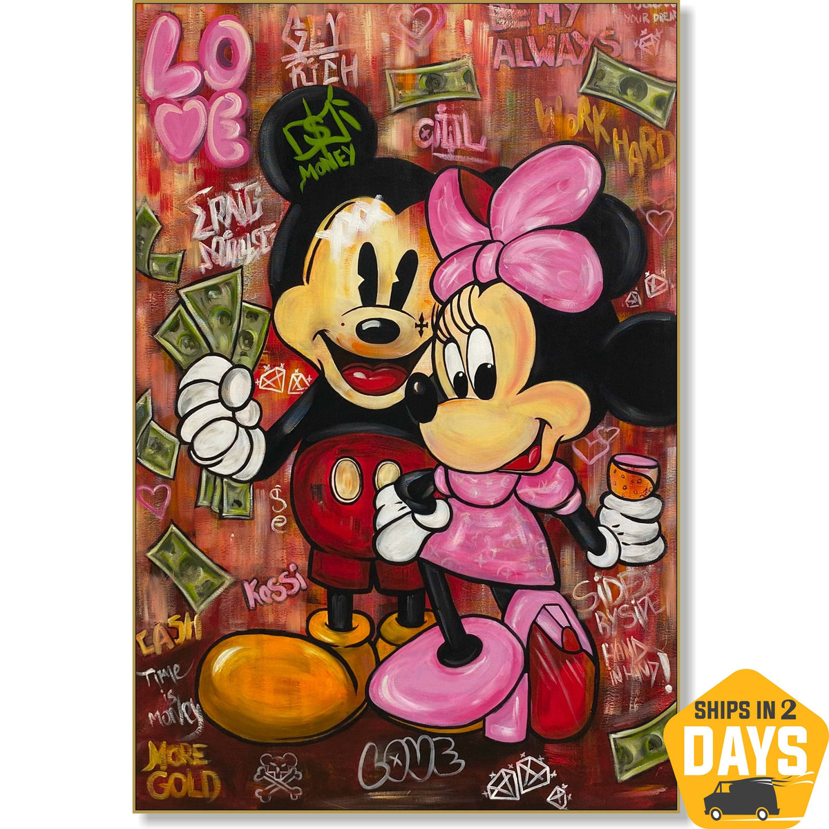 RICH DREAMS 54"x36" – Trendgallery.art