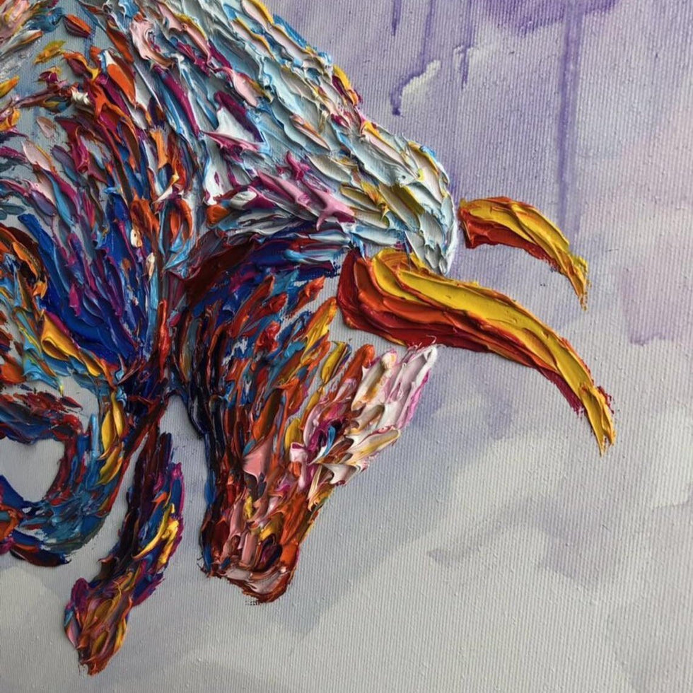 Impasto Abstract Paintings for Sale – Trendgallery.art