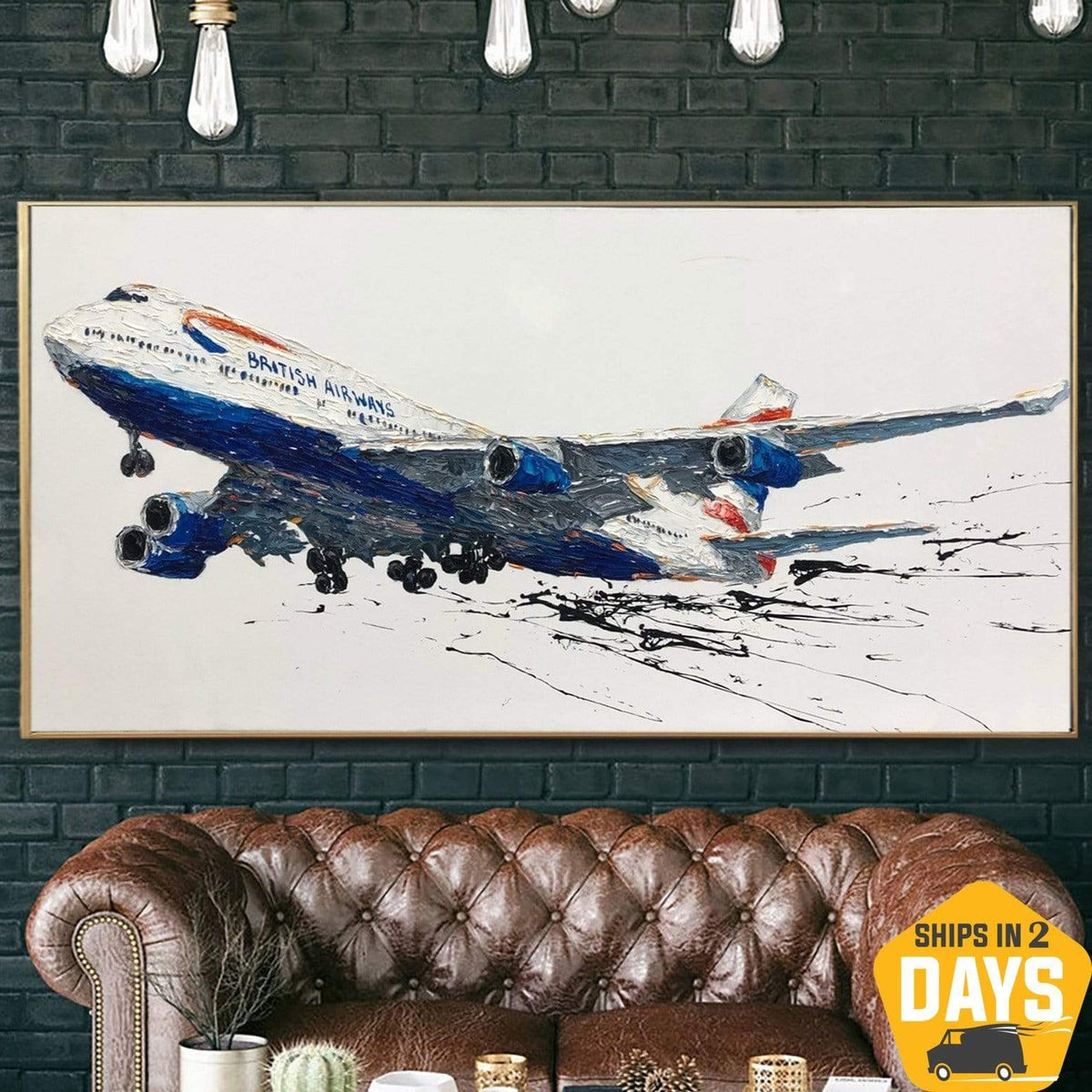 AIRCRAFT 23"x46" – Trendgallery.art