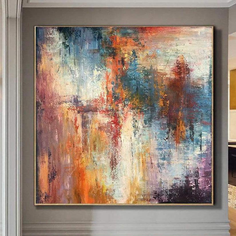 Extra Large Colorful Wall Paintings Original Acrylic Paintings Abstract ...
