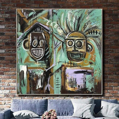 Original Abstract Painting on Canvas Street Graffiti Wall Art Urban ...